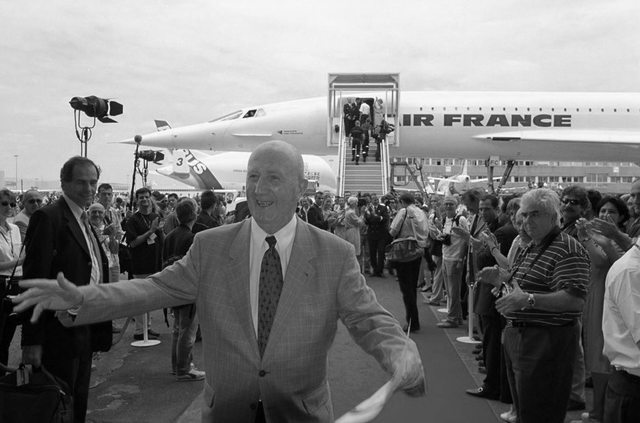 Elhunyt André Turcat, a Concorde első tesztpilótája