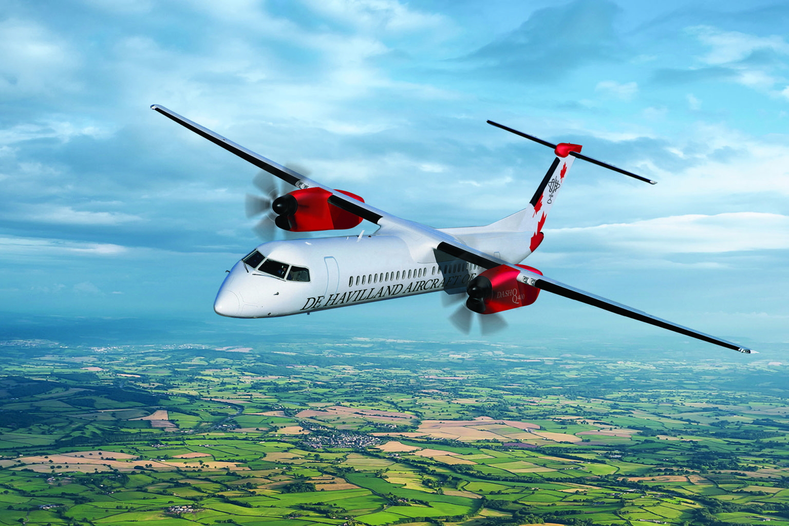 Leállítja a Dash 8-Q400-as gyártósorait a De Havilland Canada