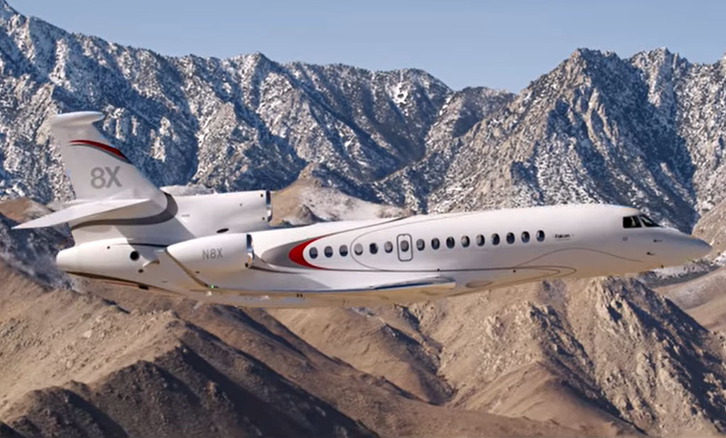 Így repült a Falcon 8X a Star Wars-kanyon felett