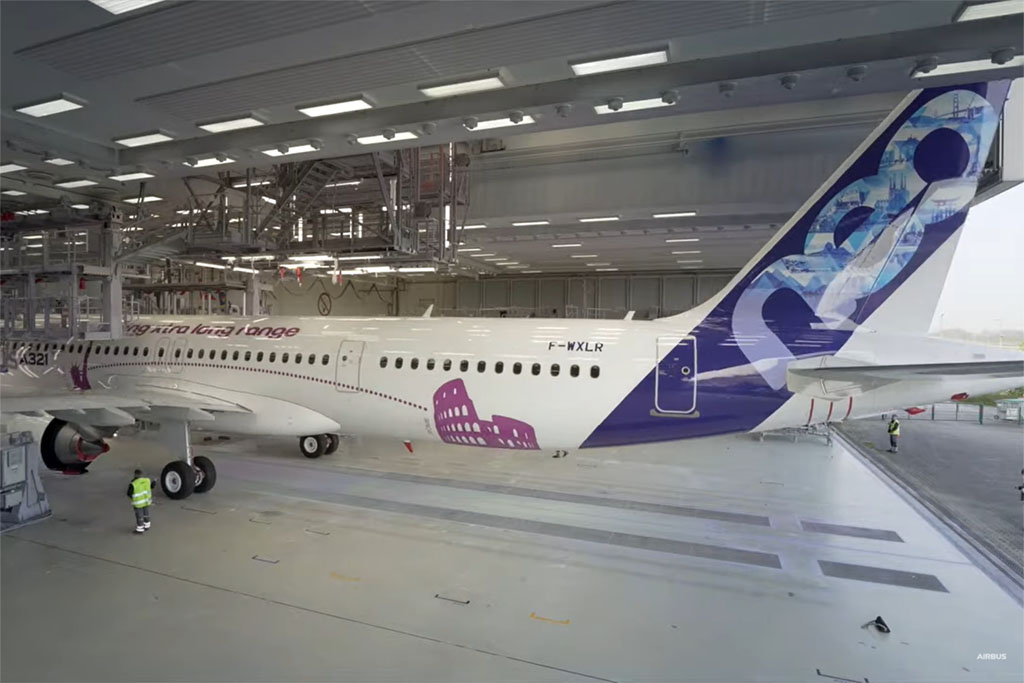 Elkészült az Airbus A321XLR prototípusa