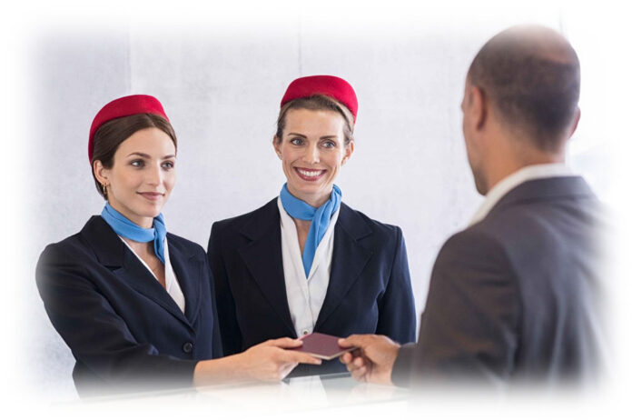 Utaskiszolgálási munkatárs (repülőtéri check-in agent)